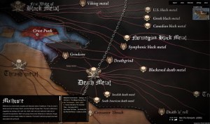 Map Of Metal | Music Machinery